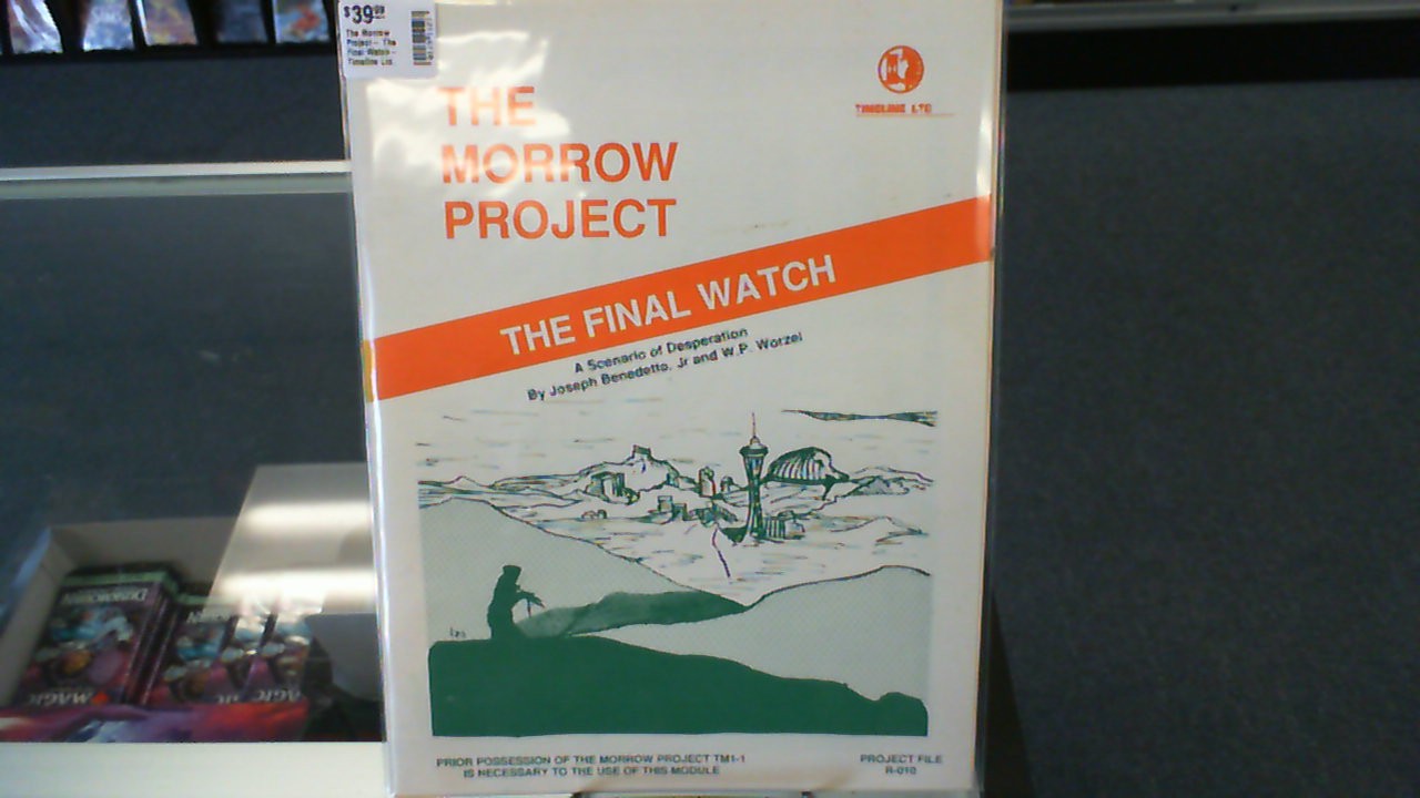 The Morrow Project- The Final Watch- Timeline Ltd. – M&M Video Games
